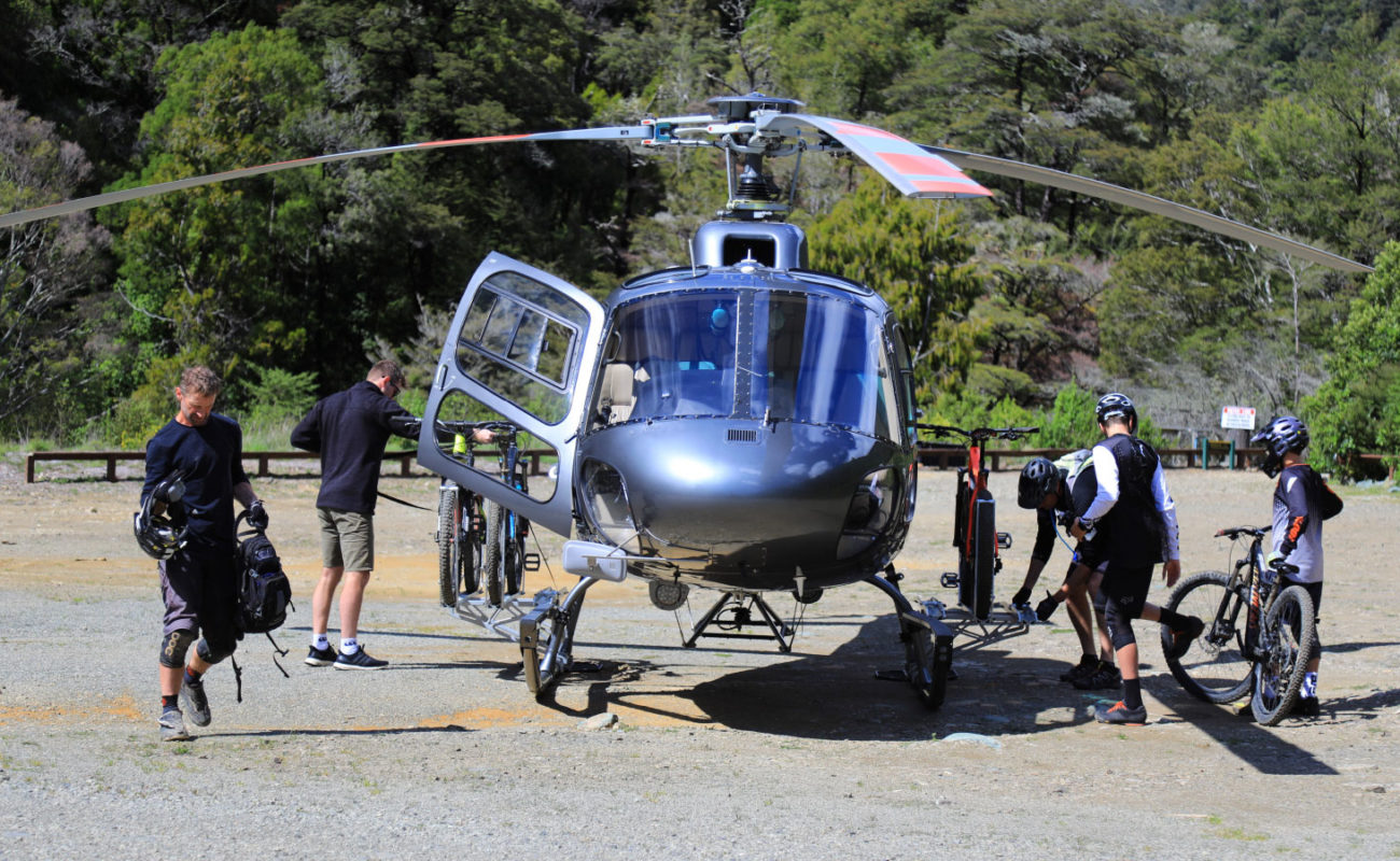 Heli-Bike Adventures - Helicopters Nelson
